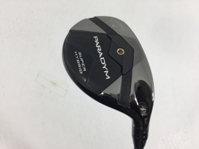 【中古ゴルフクラブ】【美品】キャロウェイ PARADYM SUPER HYBRID (パラダイム スーパーハイブリッド) ユーティリティ 2023 (日本仕様) VENTUS TR 5 for Callaway 5H【14日間返品OK】
