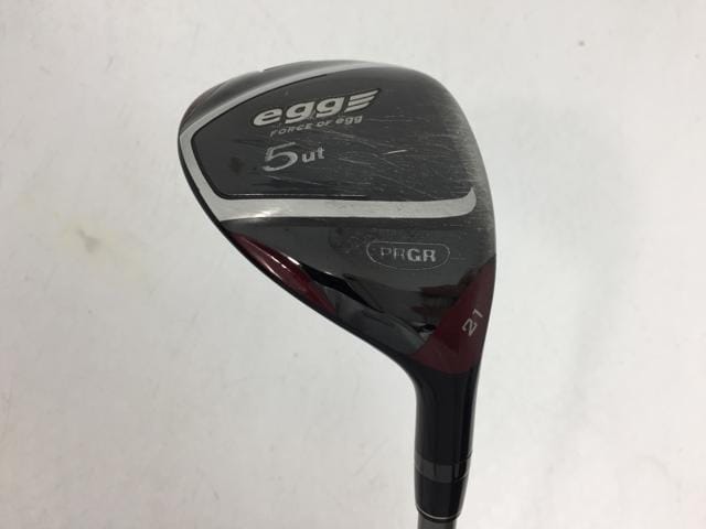 【中古ゴルフクラブ】プロギア NEW egg (赤エッグ) ユーティリティ 2017 オリジナルカーボン U5【14日間返品OK】
