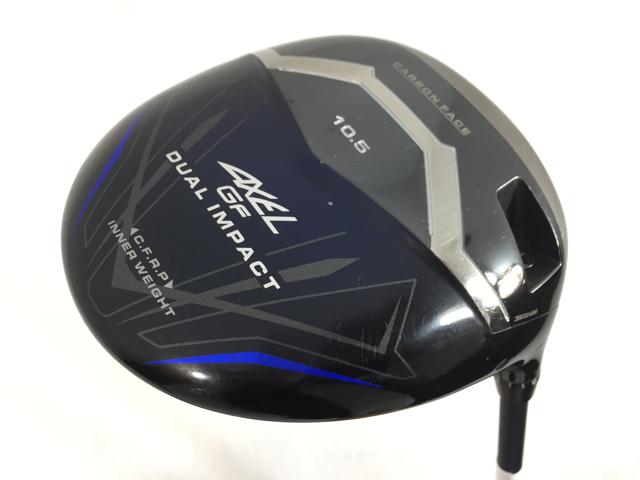 【中古ゴルフクラブ】ツルヤゴルフ アクセル GF DUAL IMPACT ドライバー 2023 VANQUISH for AXEL 1W【14日間返品OK】