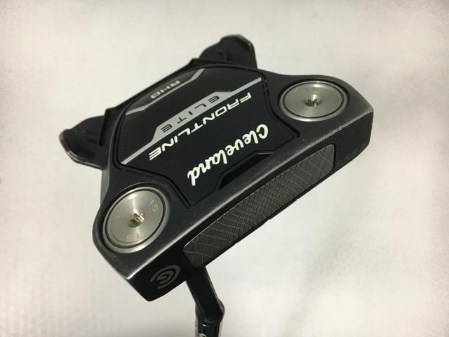 【中古ゴルフクラブ】クリーブランド FRONTLINE(フロントライン) エリート RHO パター 2023 オリジナルスチール パター【14日間返品OK】