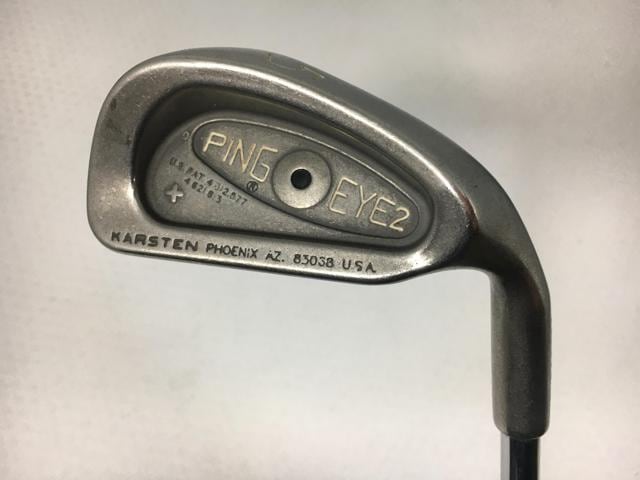 【中古ゴルフクラブ】(7本セット)ピン EYE2プラス ステンレス アイアン (ブラック) オリジナルスチール 5〜9.P.S【14日間返品OK】