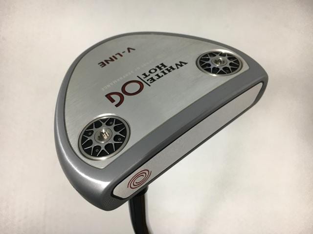 【中古ゴルフクラブ】【超美品】オデッセイ ホワイト ホット OG V-LINE パター STROKE LAB(ストローク ラボ)シャフト パター【14日間返品OK】