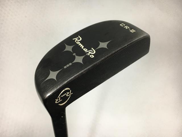 【中古ゴルフクラブ】RomaRo(ロマロ) RomaRo(ロマロ) CR-3 パター オリジナルスチール パター【14日間返品OK】