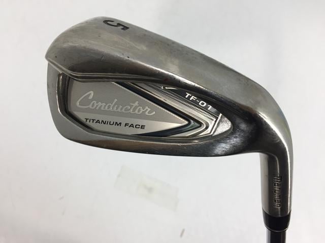 お買い得品！【中古ゴルフクラブ】(7本セット)マルマン コンダクター TF-01 チタンフェース アイアン 2013 NSプロ 950GH 5〜9.P.A【14日間返品OK】