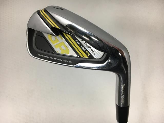 【中古ゴルフクラブ】(6本セット)ブリヂストン ツアーステージ Xブレード GR アイアン 2014 NSプロ 950GH ウェイトフロー 5〜9.P【14日間返品OK】