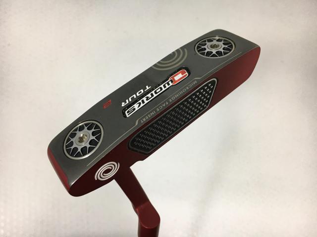 【中古ゴルフクラブ】オデッセイ O-WORKS TOUR (オー・ワークス ツアー) #2 レッドバージョン パター オリジナルスチール パター【14日間返品OK】