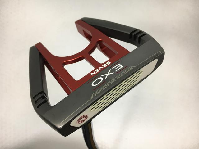 【中古ゴルフクラブ】オデッセイ EXO(エクソー) SEVEN(セブン) パター オリジナルスチール パター【14日間返品OK】