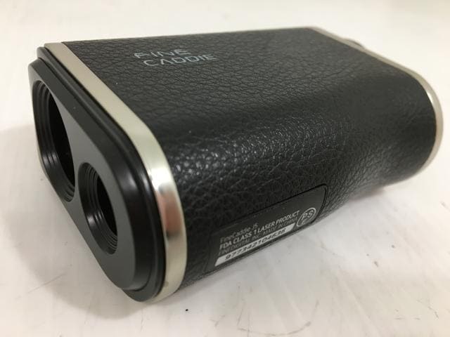 お買い得品！【中古ゴルフ用品】【超美品】FINE CADDIE レーザー距離計 ファインキャディ J5 mini [ブラック]【14日間返品OK】