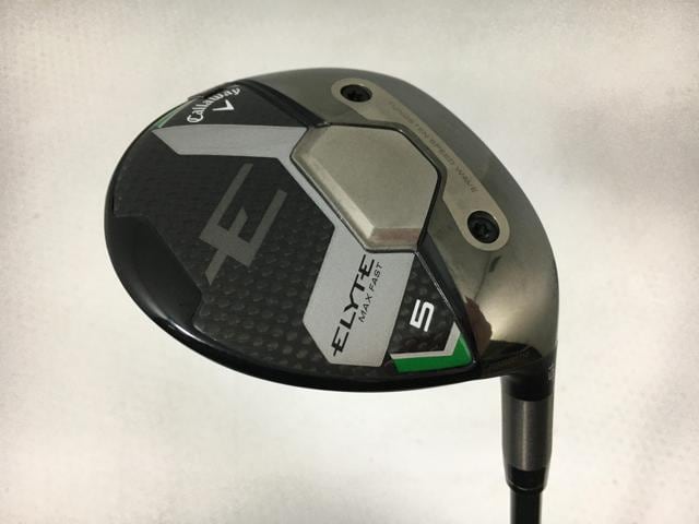 【中古ゴルフクラブ】【美品】キャロウェイ ELYTE MAX FAST (エリート マックスファスト) フェアウェイ 2025 (日本仕様) LIN-Q GREEN 40 for Callaway 5W【14日間返品OK】