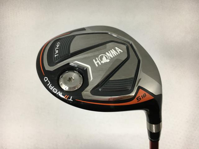 お買い得品！【中古ゴルフクラブ】ホンマ TOUR WORLD (ツアーワールド) TW747 FW フェアウェイ VIZARD FD-6 5W【14日間返品OK】