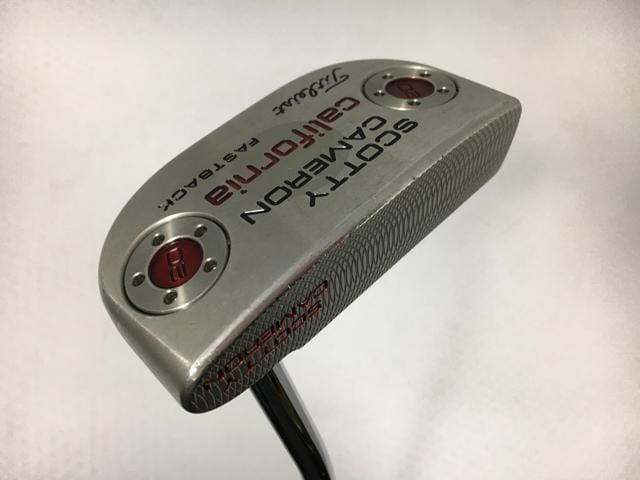 お買い得品！【中古ゴルフクラブ】タイトリスト スコッティ・キャメロン カリフォルニア ファストバック パター 2012 オリジナルスチール パター【14日間返品OK】