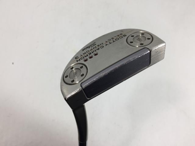 【中古ゴルフクラブ】タイトリスト スコッティ・キャメロン セレクト ニューポート3 2018 オリジナルスチール パター【14日間返品OK】