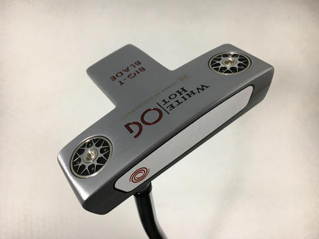 お買い得品！【中古ゴルフクラブ】【超美品】オデッセイ ホワイト ホット OG BIG T BLADE パター STROKE LAB(ストローク ラボ)シャフト パター【14日間返品OK】