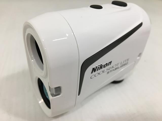 お買い得品！【中古ゴルフ用品】【超美品】ニコン レーザー距離計 COOLSHOT LITE(クールショットライト) STABILIZED【14日間返品OK】