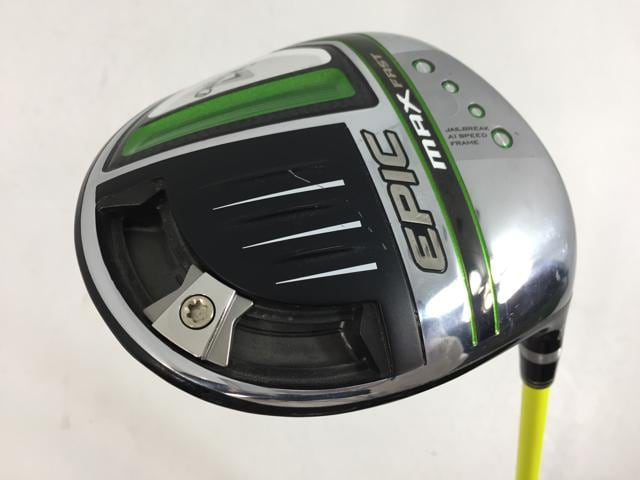 【中古ゴルフクラブ】キャロウェイ EPIC MAX FAST (エピック マックス ファスト) ドライバー 2021 USTプロフォースV2 1W【14日間返品OK】