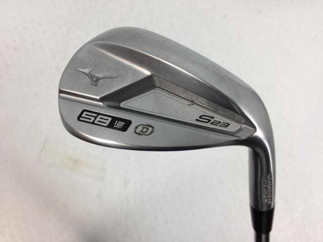 【中古ゴルフクラブ】ミズノ S23 ウェッジ (ホワイトサテン) 58.12D D/G HT SW【14日間返品OK】