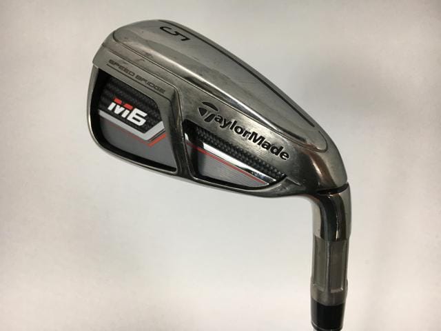お買い得品！【中古ゴルフクラブ】(7本セット)テーラーメイド M6 アイアン 2019 (日本仕様) REAX85 JP スチール 5〜9.P.A【14日間返品OK】