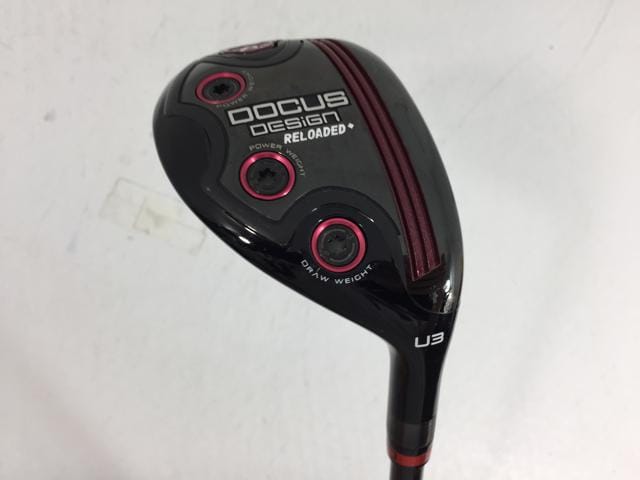 お買い得品！【中古ゴルフクラブ】DOCUS(ドゥーカス) DOCUS(ドゥーカス) RELOADED+ ユーティリティ UST マミヤ ATTAS FF 95 U3【14日間返品OK】