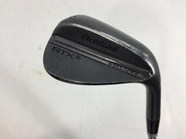 【中古ゴルフクラブ】クリーブランド RTX-6 ZIPCORE ブラックサテン ウェッジ 50.10 MID 2023 D/G 85 AW【14日間返品OK】