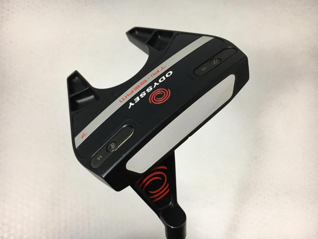 【中古ゴルフクラブ】オデッセイ TRI-BEAM (トライビーム) #7 パター 2023 STROKE LAB(ストローク ラボ) 70C RED シャフト パター【14日間返品OK】