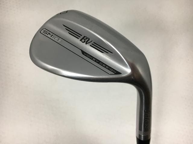 【中古ゴルフクラブ】タイトリスト ボーケイ ウェッジ スピンミルド SM10 (ツアークロム)60.08M(日本仕様) AMT WHITE スチール LW【14日間返品OK】