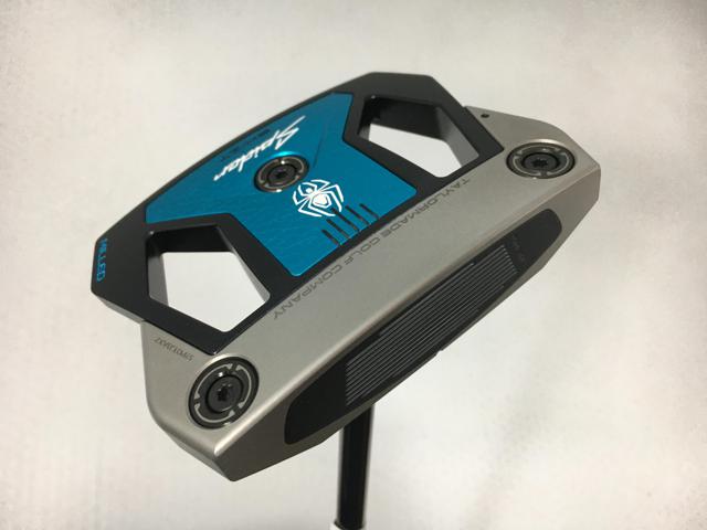 【中古ゴルフクラブ】【超美品】テーラーメイド スパイダー ZT スタンダード (Spider ZT STANDARD) パター 2025 KBS CT120 STEPLESS BLACK スチール パター【14日間返品OK】