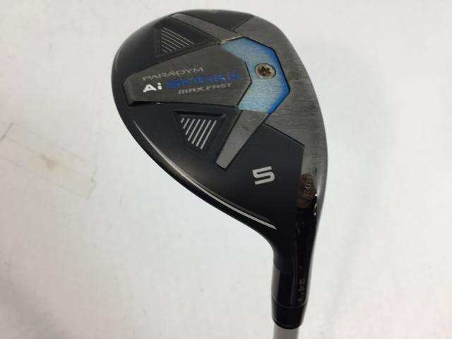 【中古ゴルフクラブ】キャロウェイ PARADYM (パラダイム) Ai SMOKE MAX FAST ユーティリティ 2024 (日本仕様) ELDIO 40 for CW 5H【14日間返品OK】