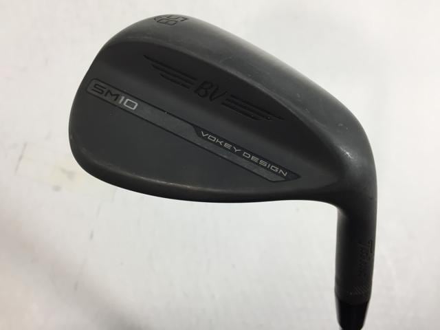 【中古ゴルフクラブ】【美品】タイトリスト ボーケイ ウェッジ スピンミルド SM10 (ジェットブラック)58.14K(日本仕様) D/G LW【14日間返品OK】