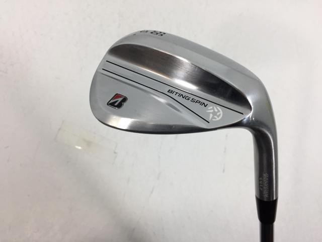 【中古ゴルフクラブ】ブリヂストン BITING SPIN ウェッジ 56.10 2024 KBS HI-REV 2.0 125 SW【14日間返品OK】