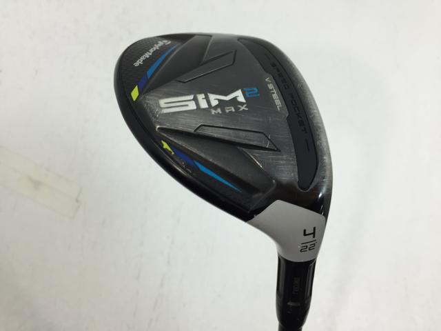 【中古ゴルフクラブ】テーラーメイド SIM2 MAX (シム2 マックス) レスキュー 2021 (日本仕様) UST マミヤ ATTAS MB-HY U4【14日間返品OK】