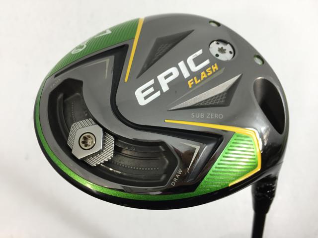 【中古ゴルフクラブ】キャロウェイ EPIC FLASH (エピック フラッシュ) SUB ZERO ドライバー 2019 (日本仕様) ツアーAD クアトロテック65 1W【14日間返品OK】