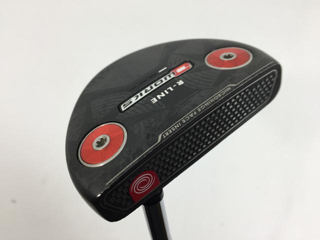 【中古ゴルフクラブ】オデッセイ O-WORKS(オー・ワークス) R-LINE パター オリジナルスチール パター【14日間返品OK】
