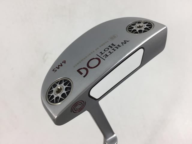 【中古ゴルフクラブ】オデッセイ ホワイト ホット OG #6MS パター STROKE LAB(ストローク ラボ)シャフト パター【14日間返品OK】