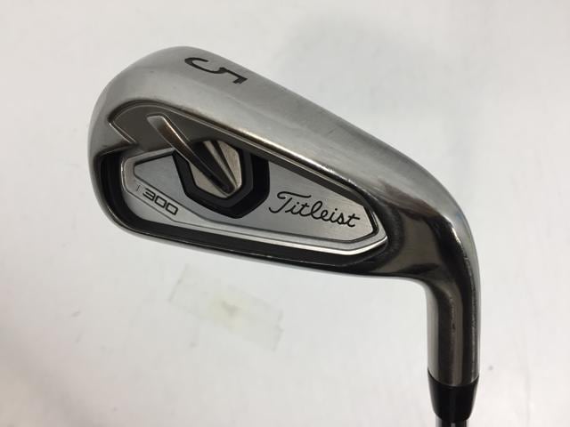 【中古ゴルフクラブ】(7本セット)タイトリスト T300 アイアン 2019 (USA仕様) AMT RED スチール 4〜9.P【14日間返品OK】