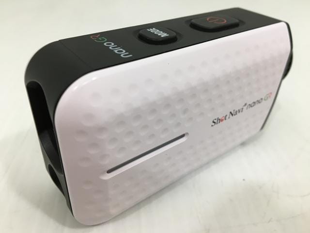 【中古ゴルフ用品】【超美品】テクタイト(ショットナビ) レーザー距離計 Shot Navi(ショットナビ) Laser Sniper nano GR [ホワイト]【14日間返品OK】