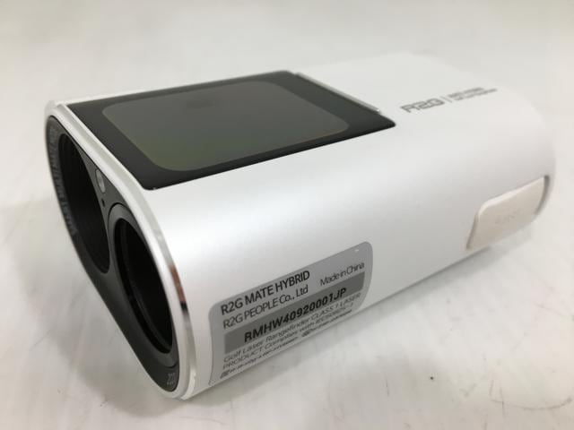 【中古ゴルフ用品】R2G レーザー距離計 MATE HYBRID(メイトハイブリッド) [ホワイト]【14日間返品OK】