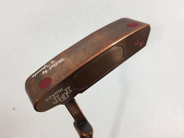 【中古ゴルフクラブ】山田ゴルフ ヤマダ ミルド IPT燻銅 パター オリジナルスチール パター【14日間返品OK】