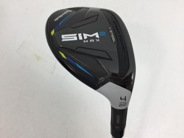 【中古ゴルフクラブ】【超美品】テーラーメイド SIM2 MAX (シム2 マックス) レスキュー 2021 (日本仕様) KBS MAX MT85 JP スチール U4【14日間返品OK】