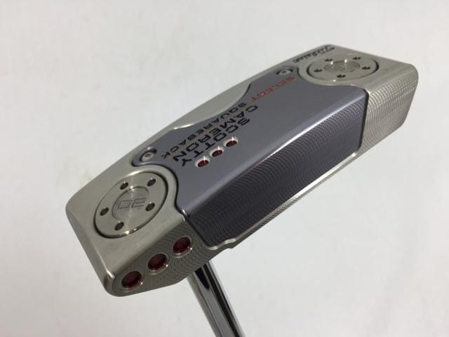 お買い得品！【中古ゴルフクラブ】【超美品】タイトリスト スコッティ・キャメロン セレクト スクウェアバック 2018 オリジナルスチール パター【14日間返品OK】