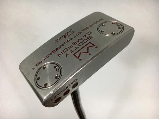 【中古ゴルフクラブ】タイトリスト スコッティ・キャメロン スタジオセレクト スクエアバック1 オリジナルスチール パター【14日間返品OK】