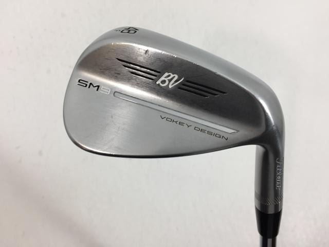 【中古ゴルフクラブ】タイトリスト ボーケイ ウェッジ スピンミルド SM9 (ツアークロム)48.10F(日本仕様) BV105 PW【14日間返品OK】