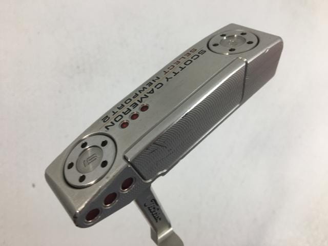 お買い得品！【中古ゴルフクラブ】タイトリスト スコッティ・キャメロン セレクト ニューポート2 2018 オリジナルスチール パター【14日間返品OK】