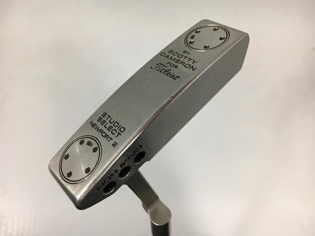 お買い得品！【中古ゴルフクラブ】タイトリスト スコッティ・キャメロン スタジオセレクト ニューポート2 オリジナルスチール パター【14日間返品OK】