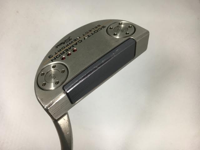 お買い得品！【中古ゴルフクラブ】タイトリスト スコッティ・キャメロン セレクト ニューポート3 2018 オリジナルスチール パター【14日間返品OK】