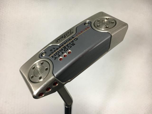 お買い得品！【中古ゴルフクラブ】タイトリスト スコッティ・キャメロン セレクト スクウェアバック1.5 2019 オリジナルスチール パター【14日間返品OK】