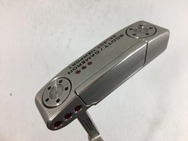 【中古ゴルフクラブ】タイトリスト スコッティ・キャメロン セレクト ニューポート 2018 オリジナルスチール パター【14日間返品OK】