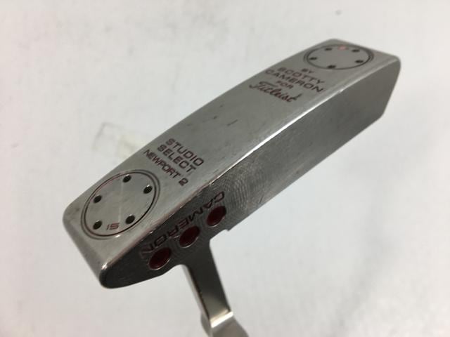 お買い得品！【中古ゴルフクラブ】タイトリスト スコッティ・キャメロン スタジオセレクト ニューポート2 オリジナルスチール パター【14日間返品OK】