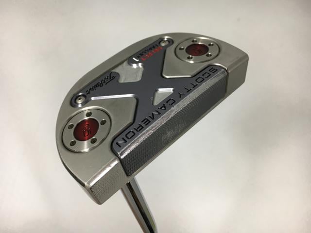 お買い得品！【中古ゴルフクラブ】タイトリスト スコッティ・キャメロン セレクト マレット1 2016 オリジナルスチール パター【14日間返品OK】
