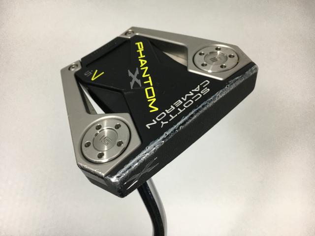お買い得品！【中古ゴルフクラブ】タイトリスト スコッティ・キャメロン PHANTOM X 7.5 (ファントムX 7.5) 2019 オリジナルスチール パター【14日間返品OK】