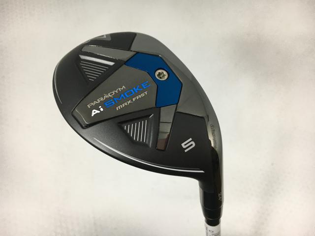 【中古ゴルフクラブ】【超美品】キャロウェイ PARADYM (パラダイム) Ai SMOKE MAX FAST ユーティリティ 2024 (日本仕様) TENSEI 40 for Callaway 5H【14日間返品OK】
